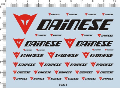 00231-A1505 DAINESE 模型车水贴纸