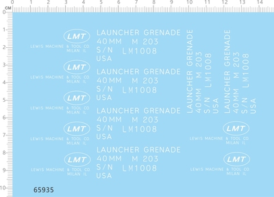 65935 LMT launcher grenade lewis machine milan il usa tool