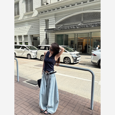 Here yaya shop 本期重磅推荐有份量洋气炸裂高品气球牛仔裤