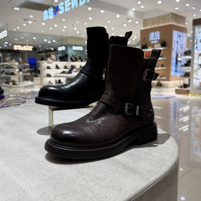 商场同款正品MIO米奥短靴新款