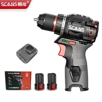 SCANS朝能无刷手电钻16v小钢炮