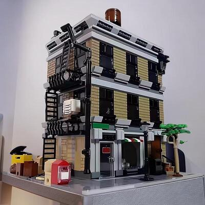 MOC-162822蜘蛛侠公寓积木