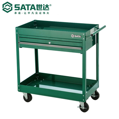 世达维修多用手推车工具柜移动周转刀具车零件车汽修工具车95108A