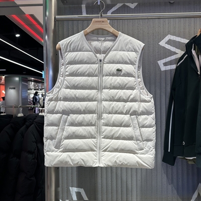 不退换全韩百货LACOSTESPORT韩代2025冬 马夹 BH835E-55N 5K22