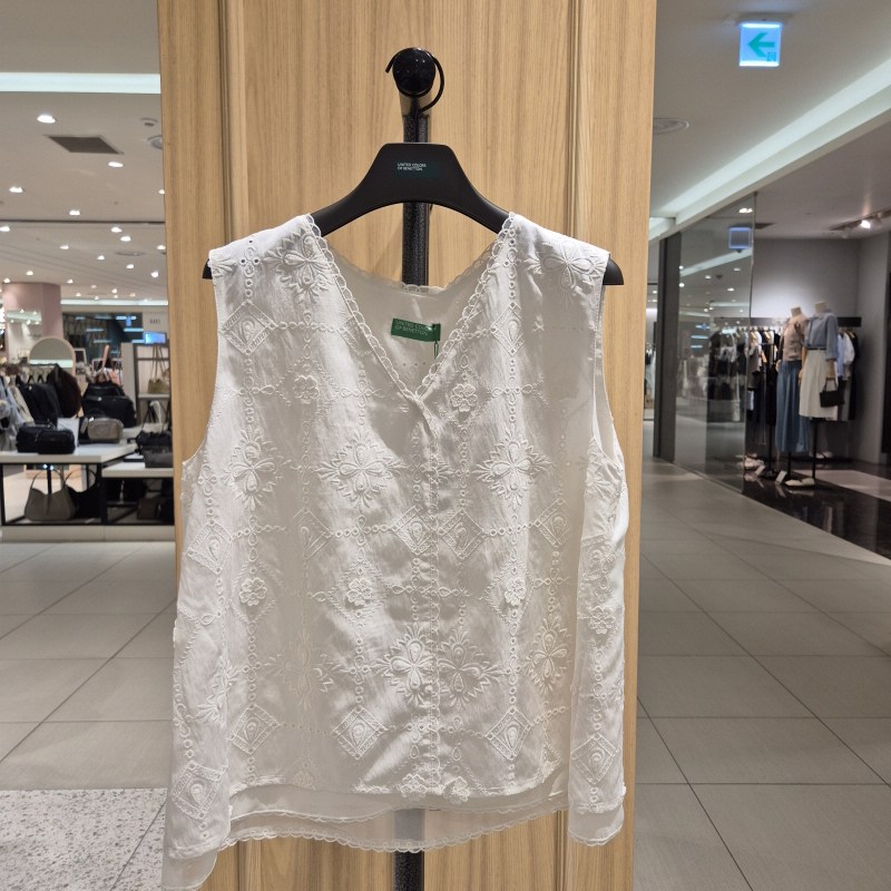 COTA 韩国代购 BENETTON 2026夏 百搭衬衫 BABL75-631 6F01