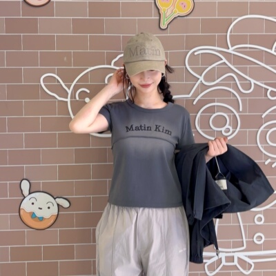 不退换COTA韩国代购MATINKIM 2026春休闲T恤 MK2600TS742V 6A31