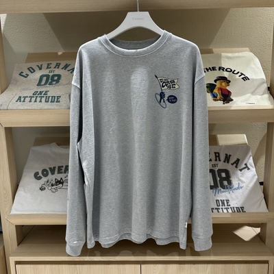 不退换COTA韩国代购COVERNAT 2026春休闲T恤 CO2503LT23 6A31