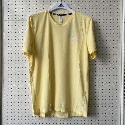 Adidas阿迪达斯男子T恤夏季速干舒适透气跑步运动短袖IV5399