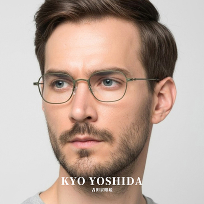 日本KYOYOSHIDA超轻纯钛眼镜框