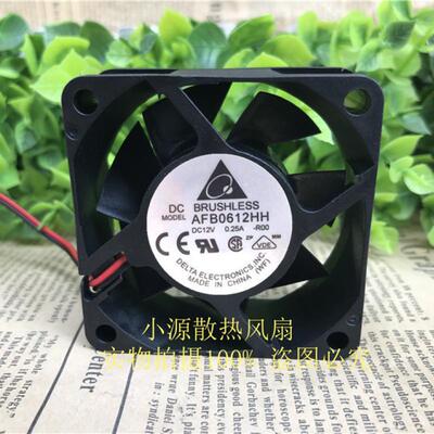 全新台达 AFB0612HH-ROO 6025 12V 0.25A 6CM/厘米双滚珠风扇