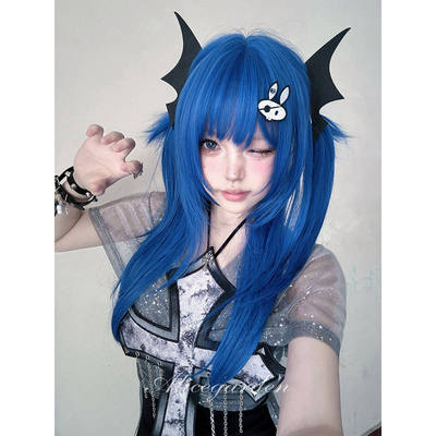 魔法少女感高层次直发jk全头套