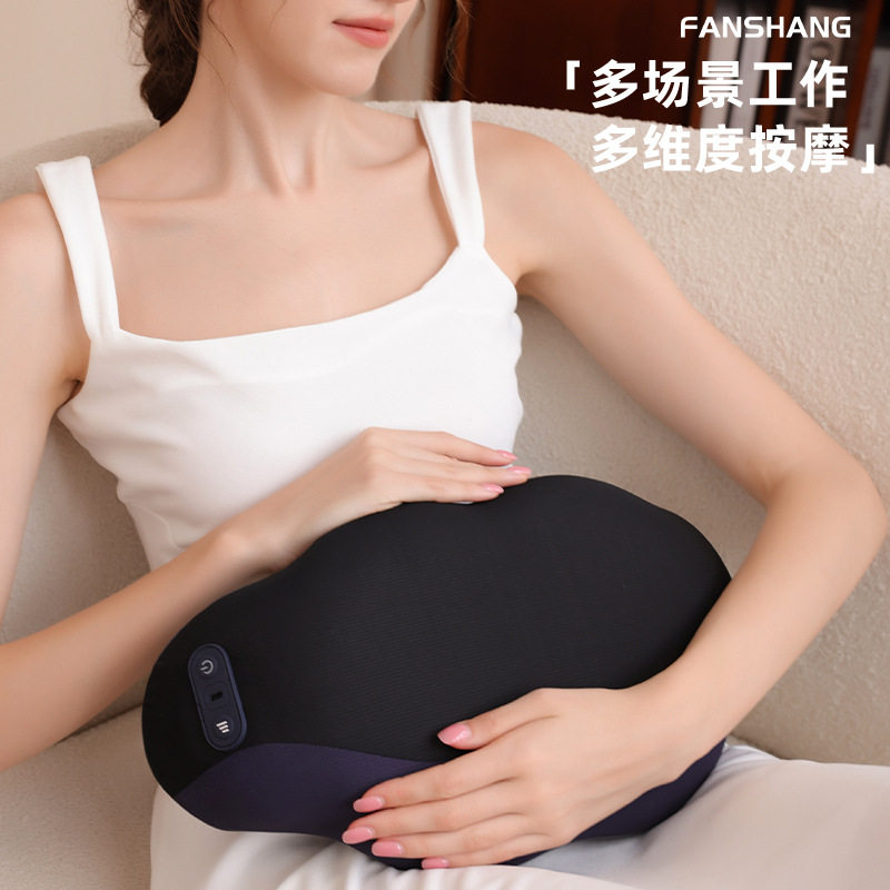 颈椎按器家用腰部背部颈部按枕多功能揉捏脖子肩颈按仪靠枕