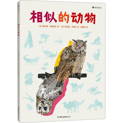 相似的动物 (法)西尔维·贝德纳尔 著 侯瑞琴 译 (法)阿尼克·芒加尔 绘 绘本/图画书/少儿动漫书少儿 新华书店正版图书籍