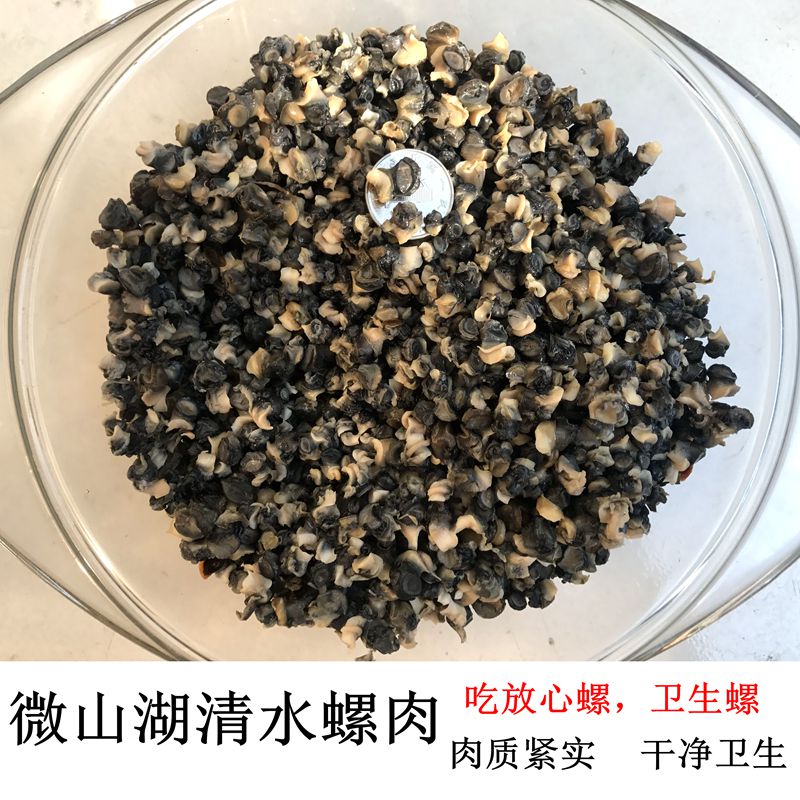 新鲜冷冻田螺肉石螺肉新鲜螺蛳肉螺丝肉螺蛳粉用螺肉一斤一袋