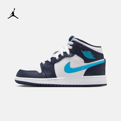 Jordan官方AJ1中帮大童运动鞋