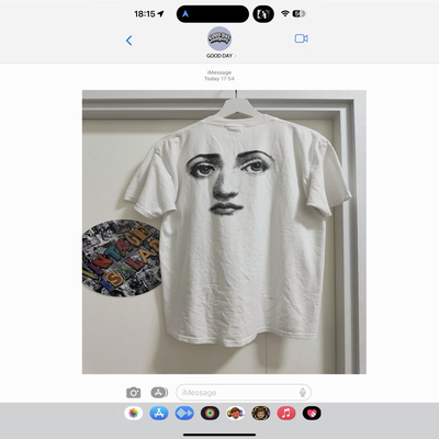 Vintage Art Portrait Graphic T-shirt美式小众潮牌艺术素描纯棉