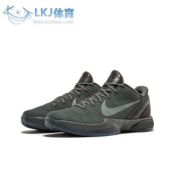 LKJ体育 Nike Zoom Kobe 6 FTB ZK6科比黑曼巴套装 869457-007_虎窝淘