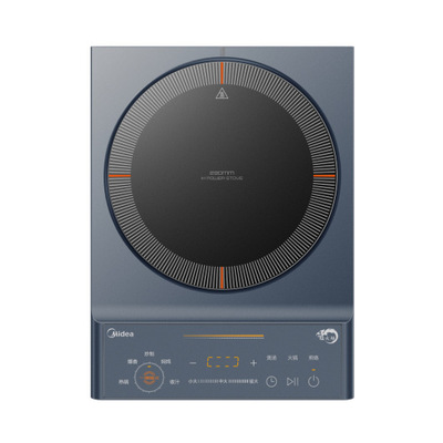 美的电磁炉MC-CLC2266家用大功率匀火加热智能定时单炉炒菜德标