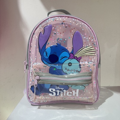 少量新款女包双肩包透明包身大容量休闲包单肩包 幼儿园书包