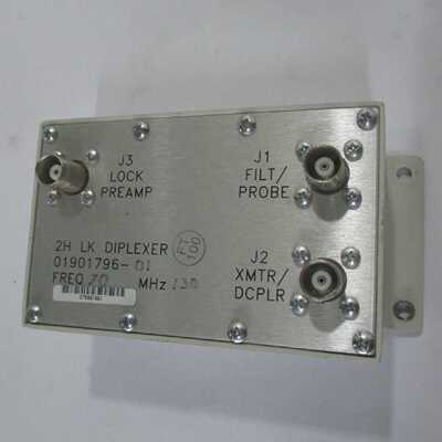 VARIAN NMR 0190179601 2H LK DIPLEXER RREQ 70 MHz 130