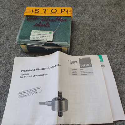 Burster  84311000  060A43802  Range 01 KN  PrzisionsMiniatur