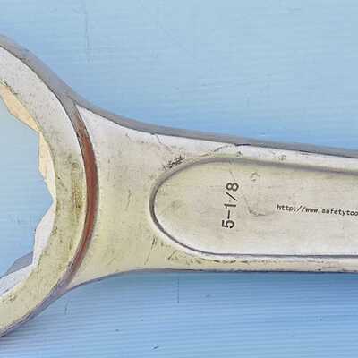 Safety Tools 518 130mm Non Sparking CuBe ATEX Slogging Spann