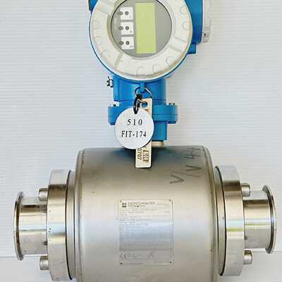 EndressHauser Promag 23H80 70mm 3 Flow Meter flowmeter Sanit