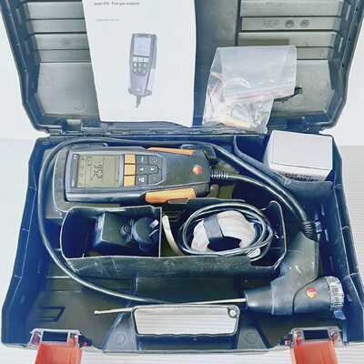 Testo 310 Flue Gas Analyzer 05633100 O2 CO CO2 Press Temp Co