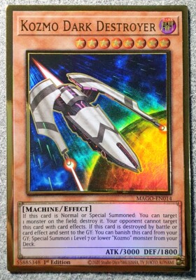 游戏王 美英一刷 MAGO-EN014 PGR  星际仙踪-达克大弯刀号  Z5B