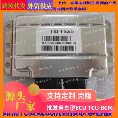 适用俄罗斯拉达发动机电脑板  11186-1411020-22 22611-5PA0A