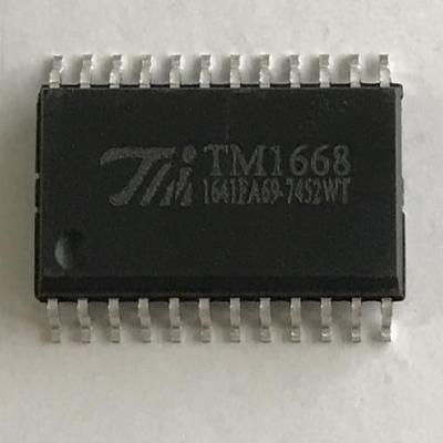 电磁炉驱动芯片TM1668   SOP24   MC2102D  SM1668 三者通用 全新