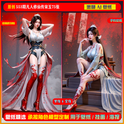 激萌原创75张 553期凡人修仙传宋玉6K手机壁纸美图cg素材