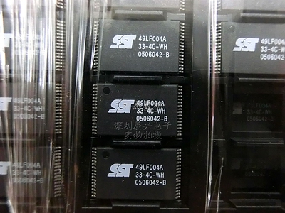 SST49LF004A-33-4C-WH 闪存存储器　全新原装