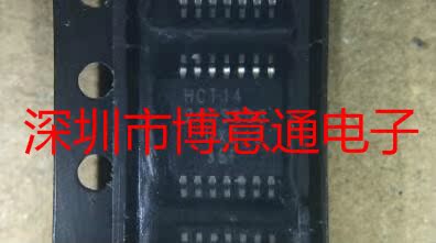 HCT14 反相施密特触发器 密脚TSOP14 74HCT14PW 全新 可直拍