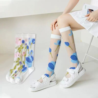 Stockings Women Summer Ultra-thin Transparent Nylon Long