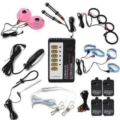 Electro Shock Anal Plug Penis Plug Cock Rings Medical Themed