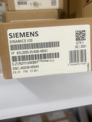 议价6SL3255-0VA00-4BA1全新原装正品未拆封议价