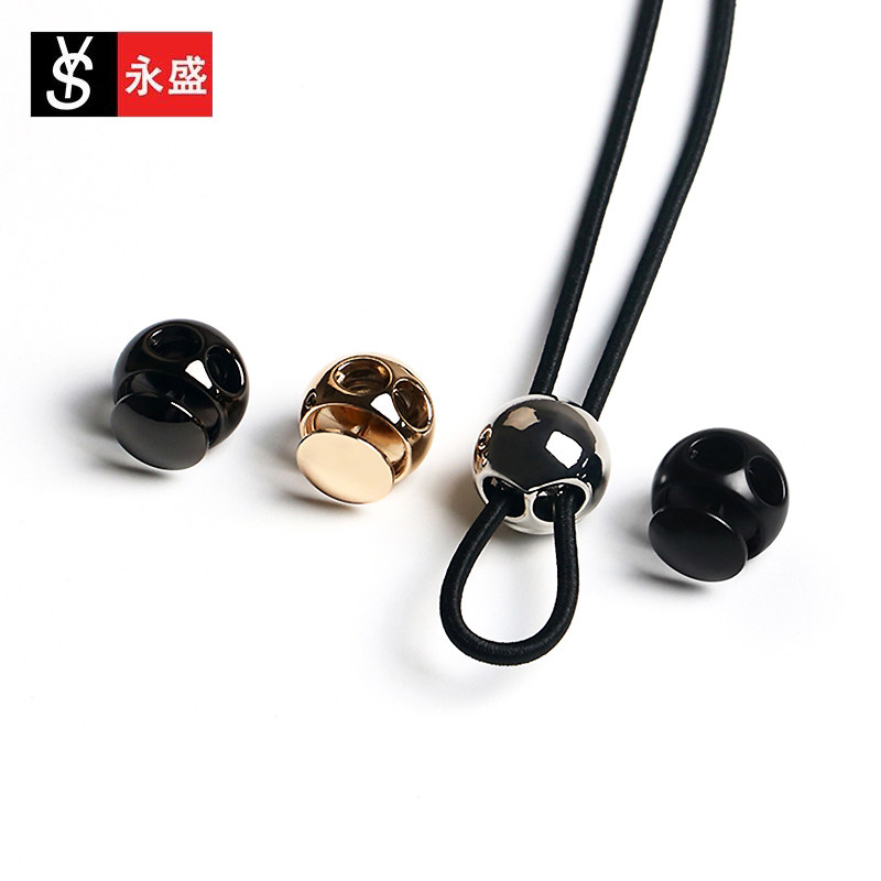 5.5mm下摆调节弹簧扣金属纽扣服装卫衣羽绒服止绳扣卡扣五金辅料