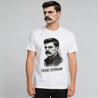 Franz Hermann Max Verstappen F1维斯塔潘 F1  复古肖像 T 恤