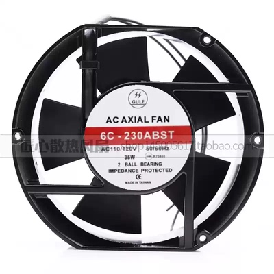 GULF 6C-230ABSL/ABST 220/240V 35W 17CM 17251 轴流风机