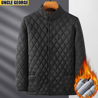 中老年人小棉袄男爸爸冬装