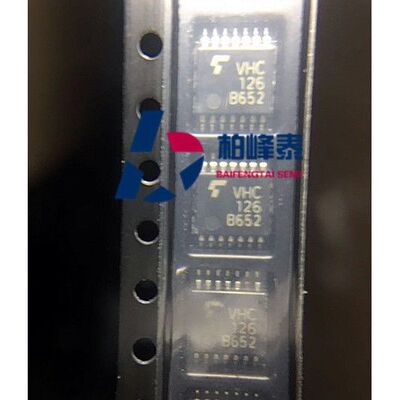 TC74VHC126FT 丝印：VHC126 TSSOP-14 TOSHIBA进口正品