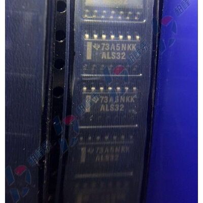 SN74ALS32DR 丝印：ALS32 SOP-14窄体 3.9MM TI进口原装