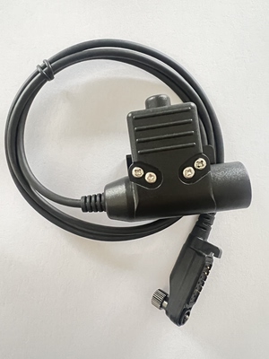 PDC680/X1P/z1p/HP780/HP680对讲机U94 PTT转接战术耳机7.1传导