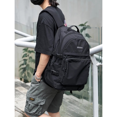 法国MlCANlKONS初高中生书包大学生男生潮流双肩包耐磨背包牛津布