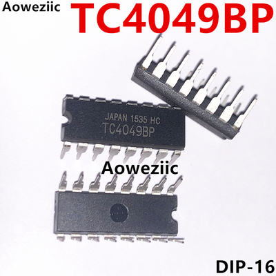 TC4049BP DIP-16 直插 TC4049 六缓冲器 六通道 转换器芯片 原装