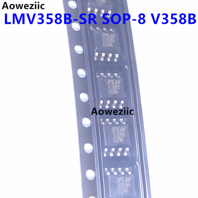 10个 LMV358B-SR SOP-8 V358B 运放IC 微功耗运算放大器芯片 原装