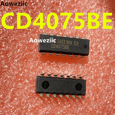 CD4075BE CD4075 直插DIP-14封装 栅极和逆变器集成电路 进口原装