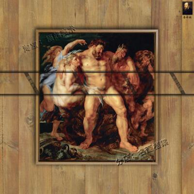 醉酒的大力士油画历代大师