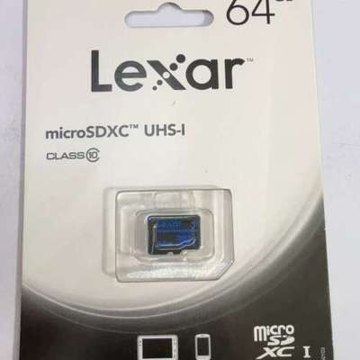 议价雷克沙Lexar 64GB microSDXC UHS-I存